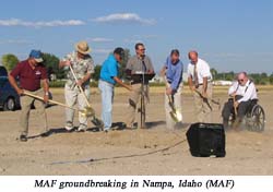 MAF breaks ground on new headquarters - Mission Network News