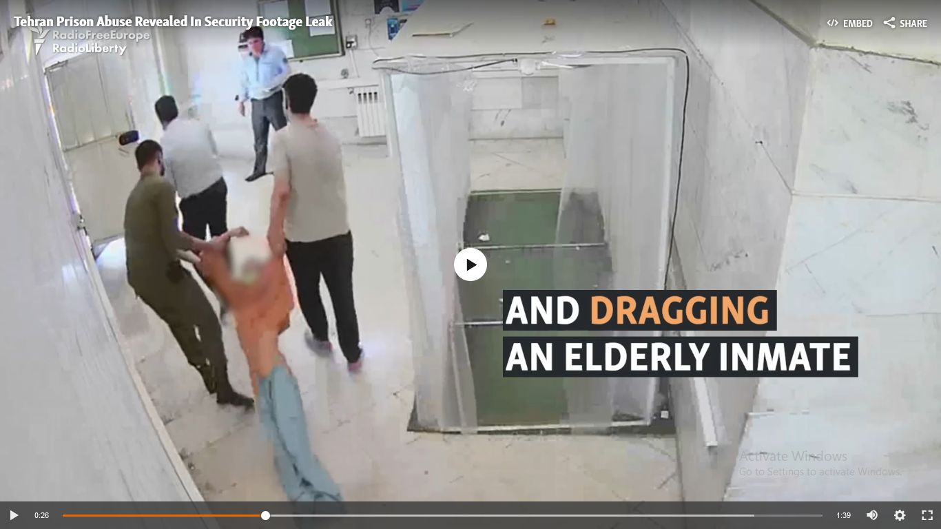 Leaked footage confirms abuse at notorious Evin Prison - Mission ...